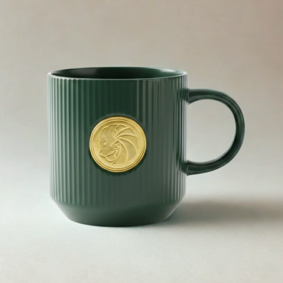 Clay Craft Coin Pebble Premium Ceramic Mug – 1 Pc, Perfect for Tea, Co ...