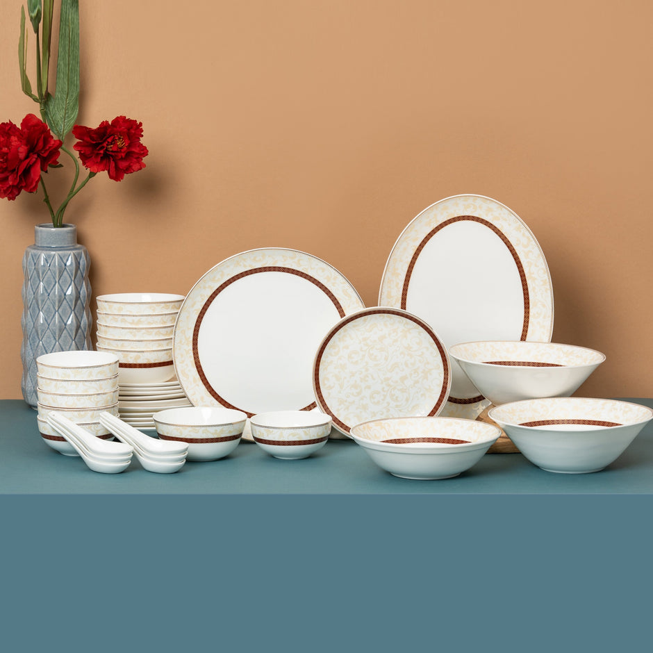 Buy Ceramic | Bone China Dinner Set | Dinnerware Set Online @ Best ...