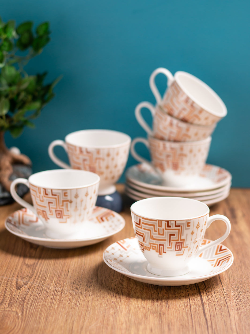 Buy Ceramic Cup and Saucer Sets | Cup & Saucer Sets Online @ Best Price ...